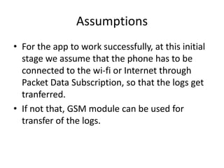 Cell phone parental support application | PPTX | Operating Systems ...