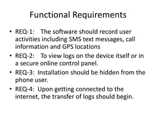 Cell phone parental support application | PPTX | Operating Systems ...