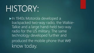 Cell phone presentation | PPT