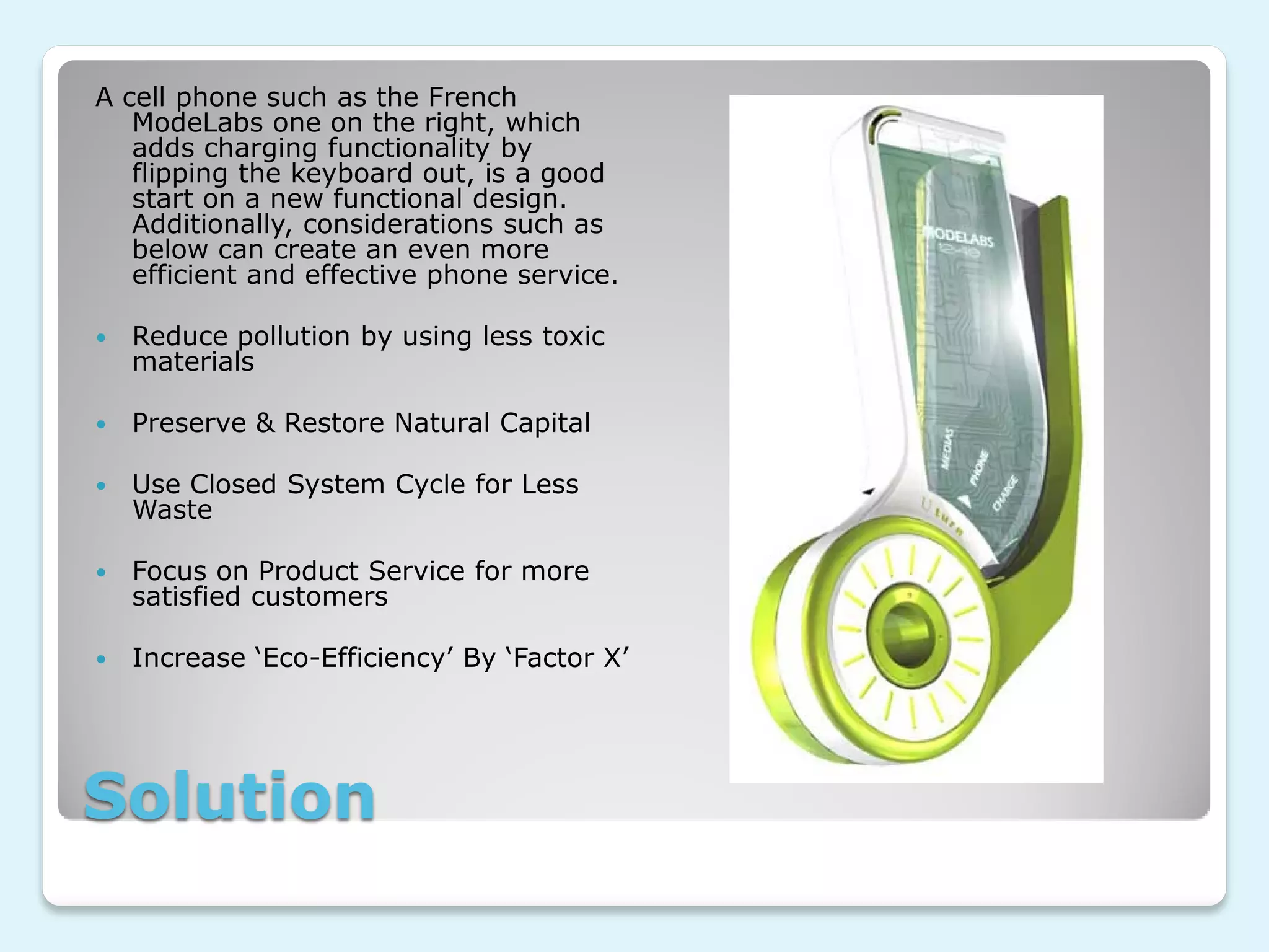 Cell Phone Re-Design (concept) | PPT
