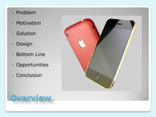 Cell Phone Re-Design (concept) | PPT