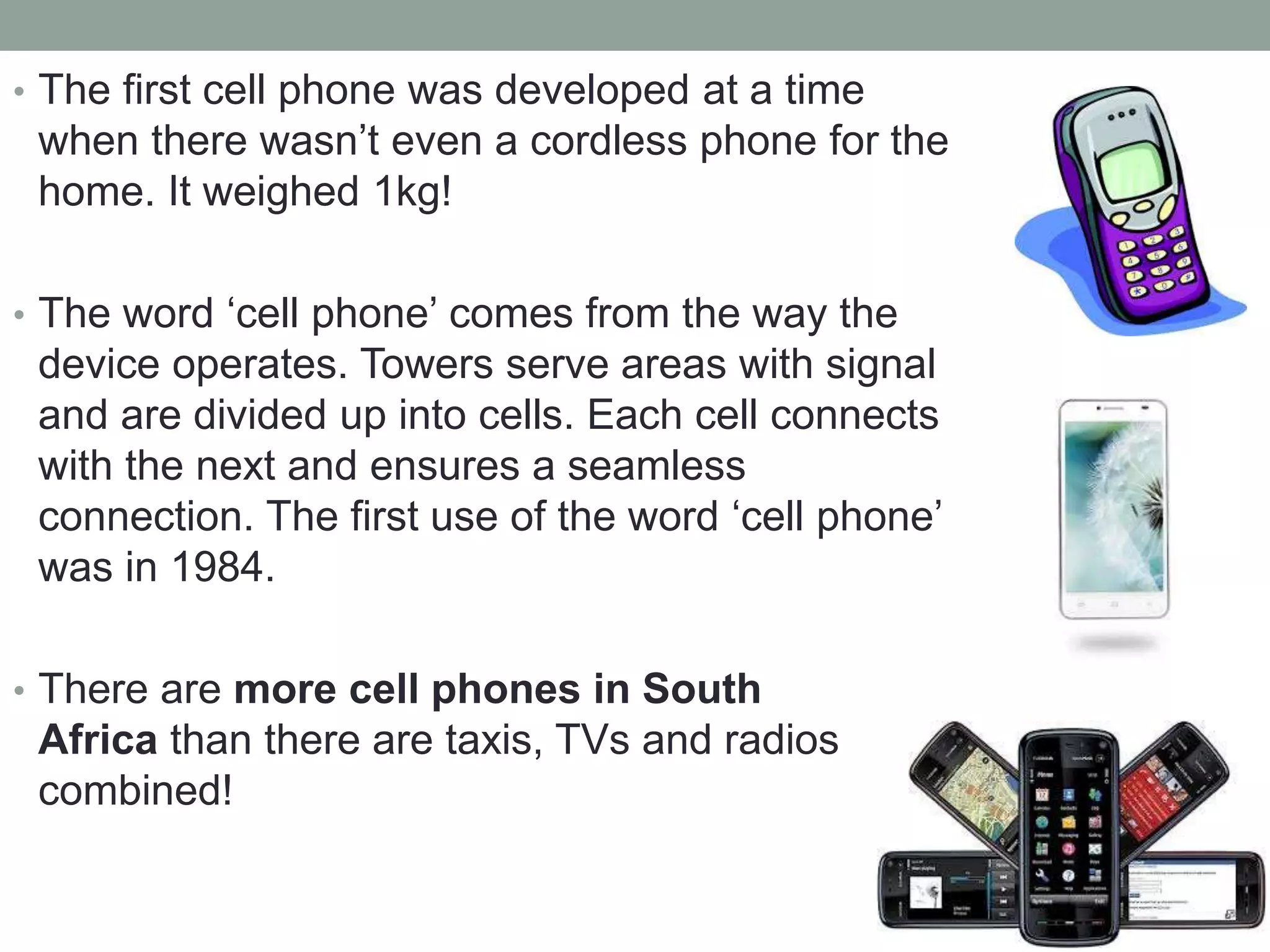 Cellphones | PPTX
