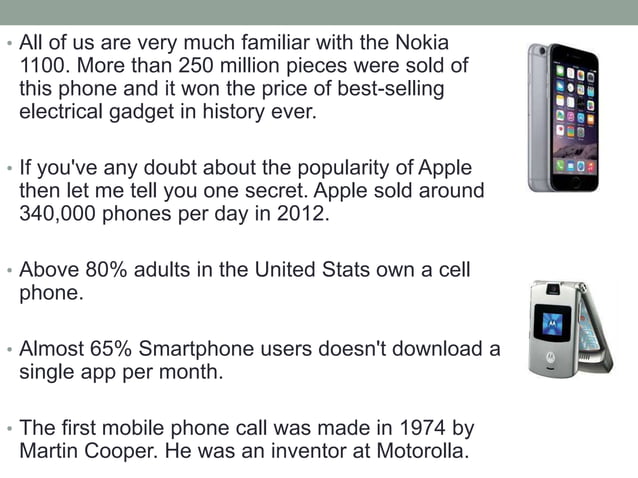 Cellphones | PPTX | Smartphones | Consumer Electronics