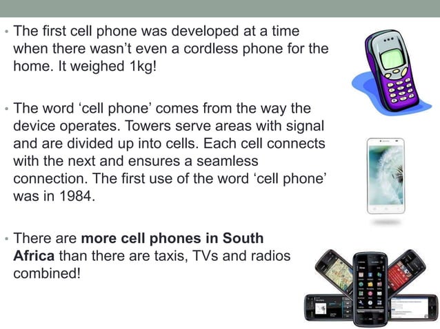 Cellphones | PPTX | Smartphones | Consumer Electronics