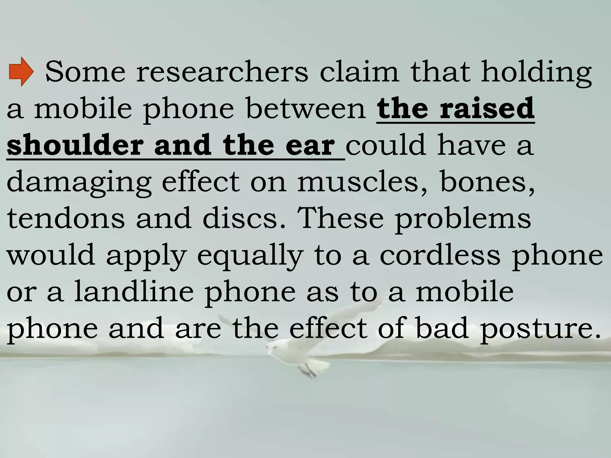 Cell Phones Disturbance And Health Problems | PPTX