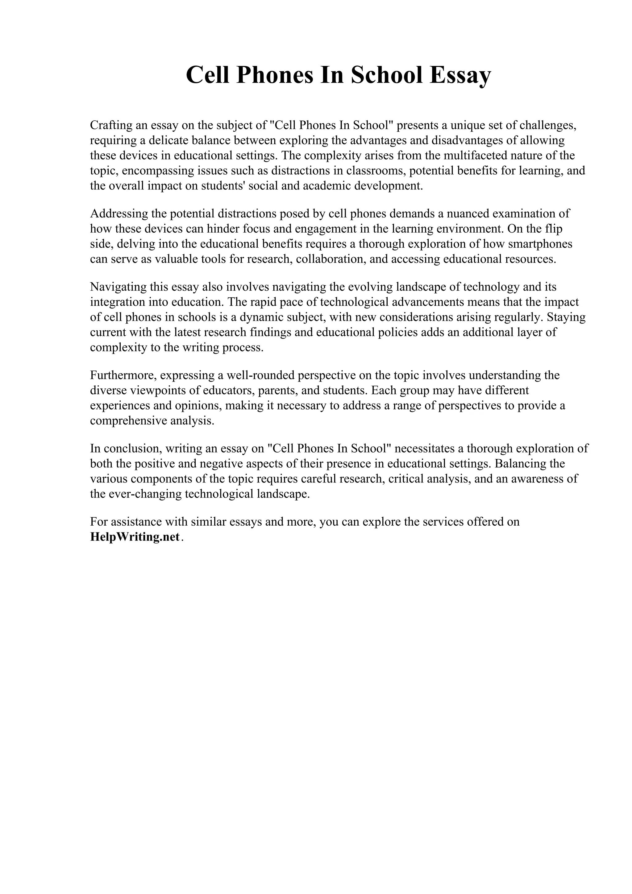 Cell Phones In School Essay.pdf