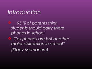 Cell phones powerpoint | PPT