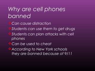 Cell phones powerpoint | PPT