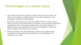 Cell phone usage | PPT