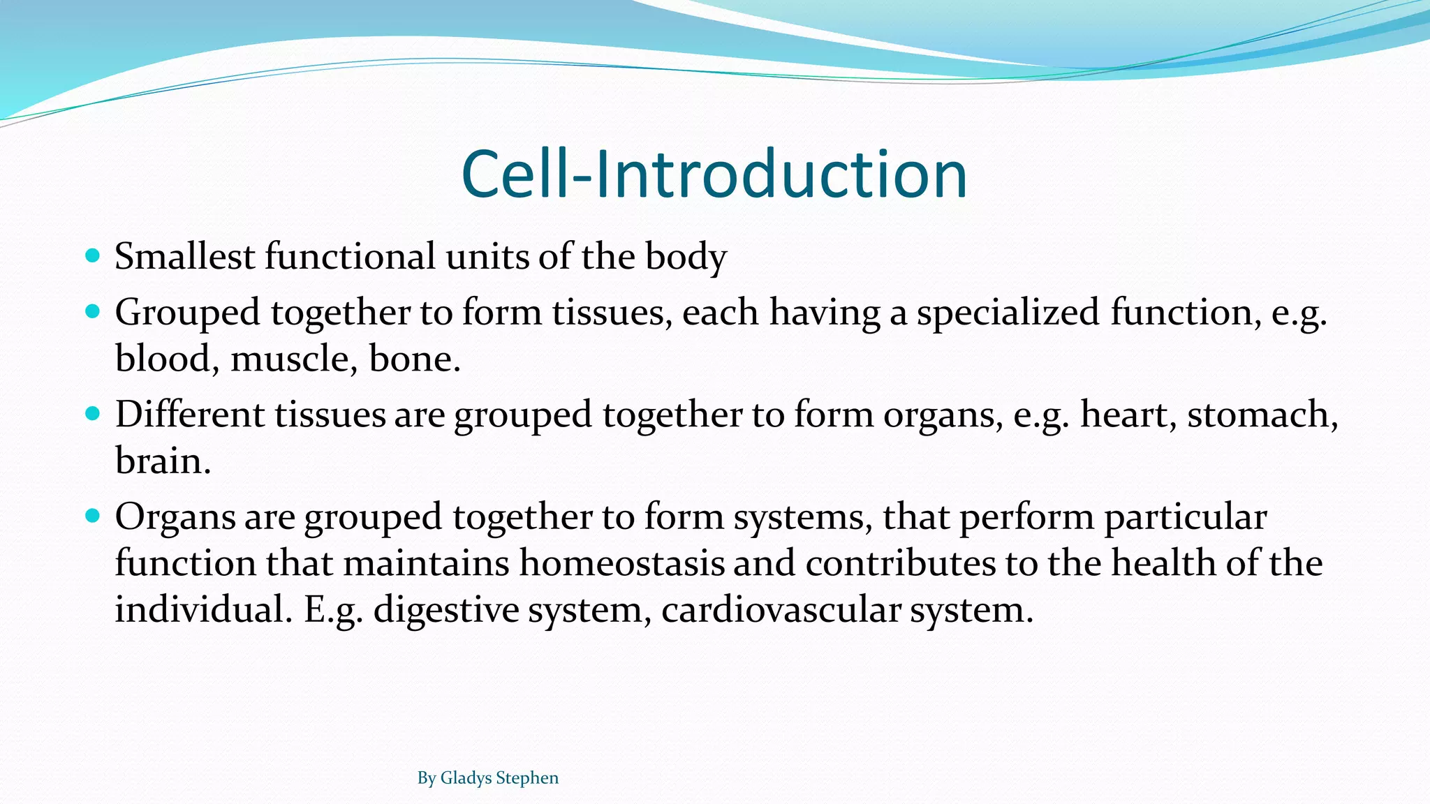 Cell physiology | PPTX