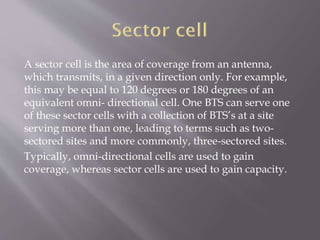 GSM Cell planning and frequency reuse | PPTX