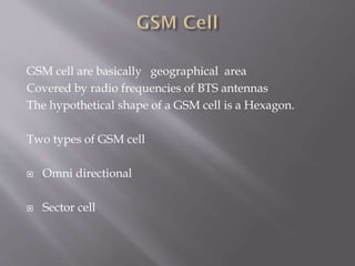 GSM Cell planning and frequency reuse | PPTX