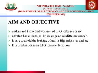 DEVELOP A GAS LEAKAGE DETECTOR .pptx | Technology & Computing