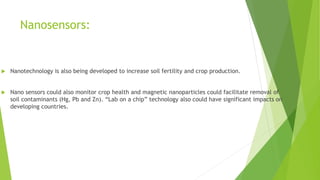 Future prospects of nanotechnology | PPTX