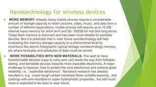 Future prospects of nanotechnology | PPTX