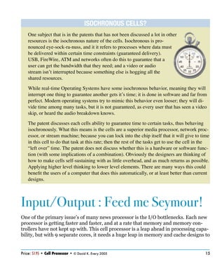 IBM’s Cell Processor : The next generation of computing? | PDF