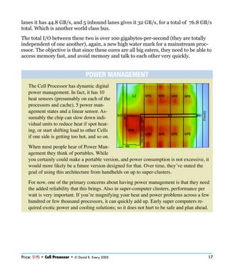 IBM’s Cell Processor : The next generation of computing? | PDF