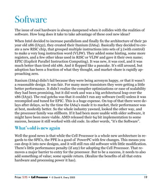 IBM’s Cell Processor : The next generation of computing? | PDF