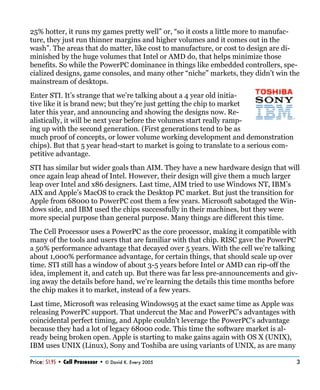 IBM’s Cell Processor : The next generation of computing? | PDF