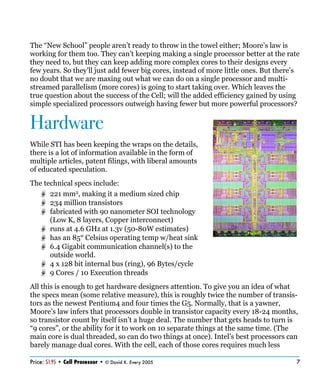 IBM’s Cell Processor : The next generation of computing? | PDF