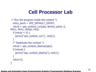 Cell processor lab | PPT