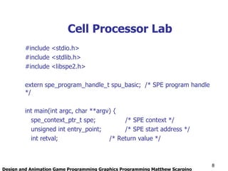Cell processor lab | PPT