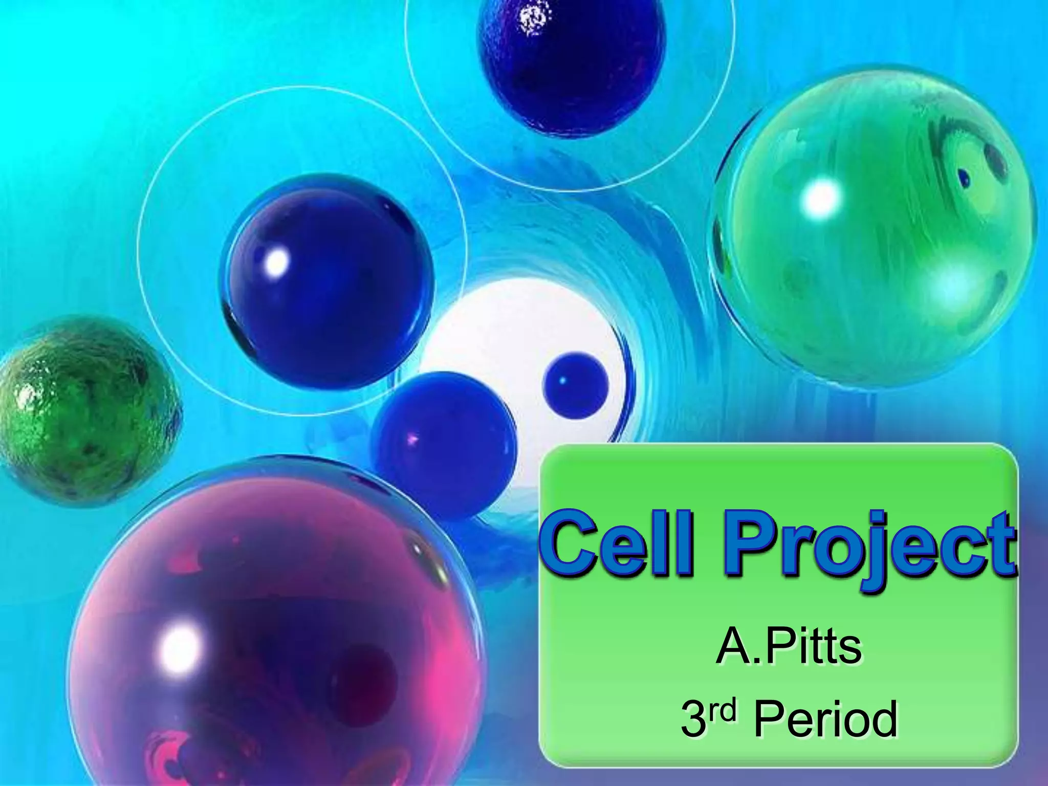 Cell project for Middle School | PPTX
