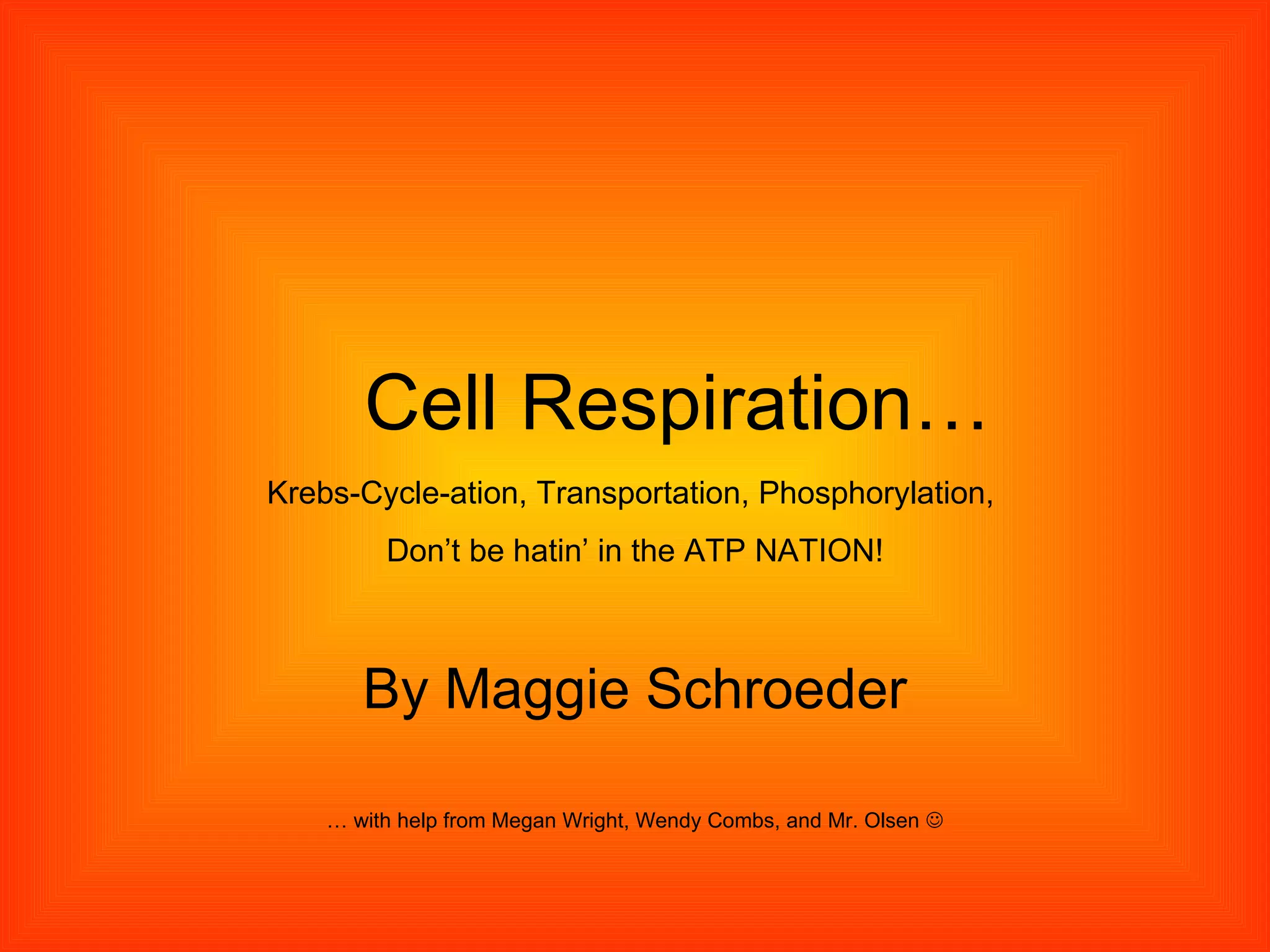 Cellular Respiration and Photosynthesis | PPT | Chemistry | Science