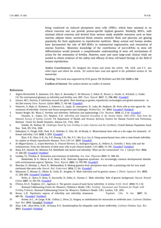 Infertility and stem cell As new method | PDF