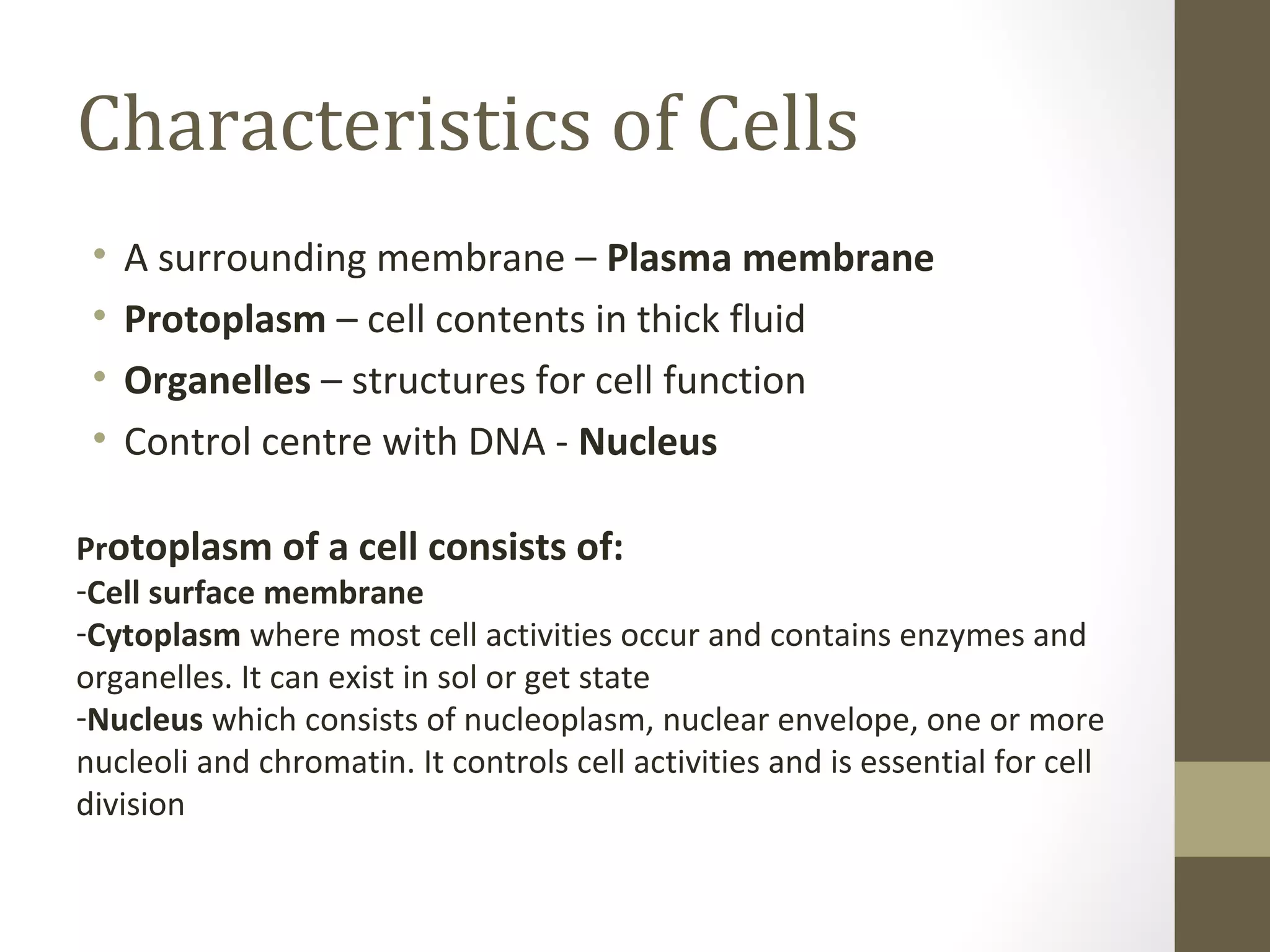 Cells ( Olevel Biology) | PPT