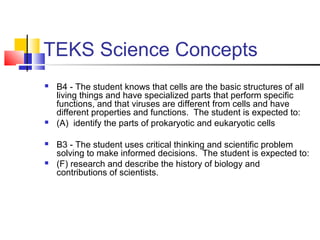 Cells | PPT | Biological Sciences | Science