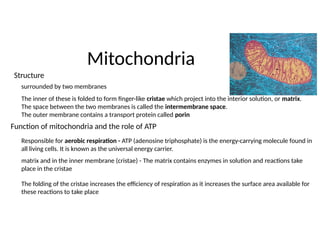 Cells cell organelles and function .pptx