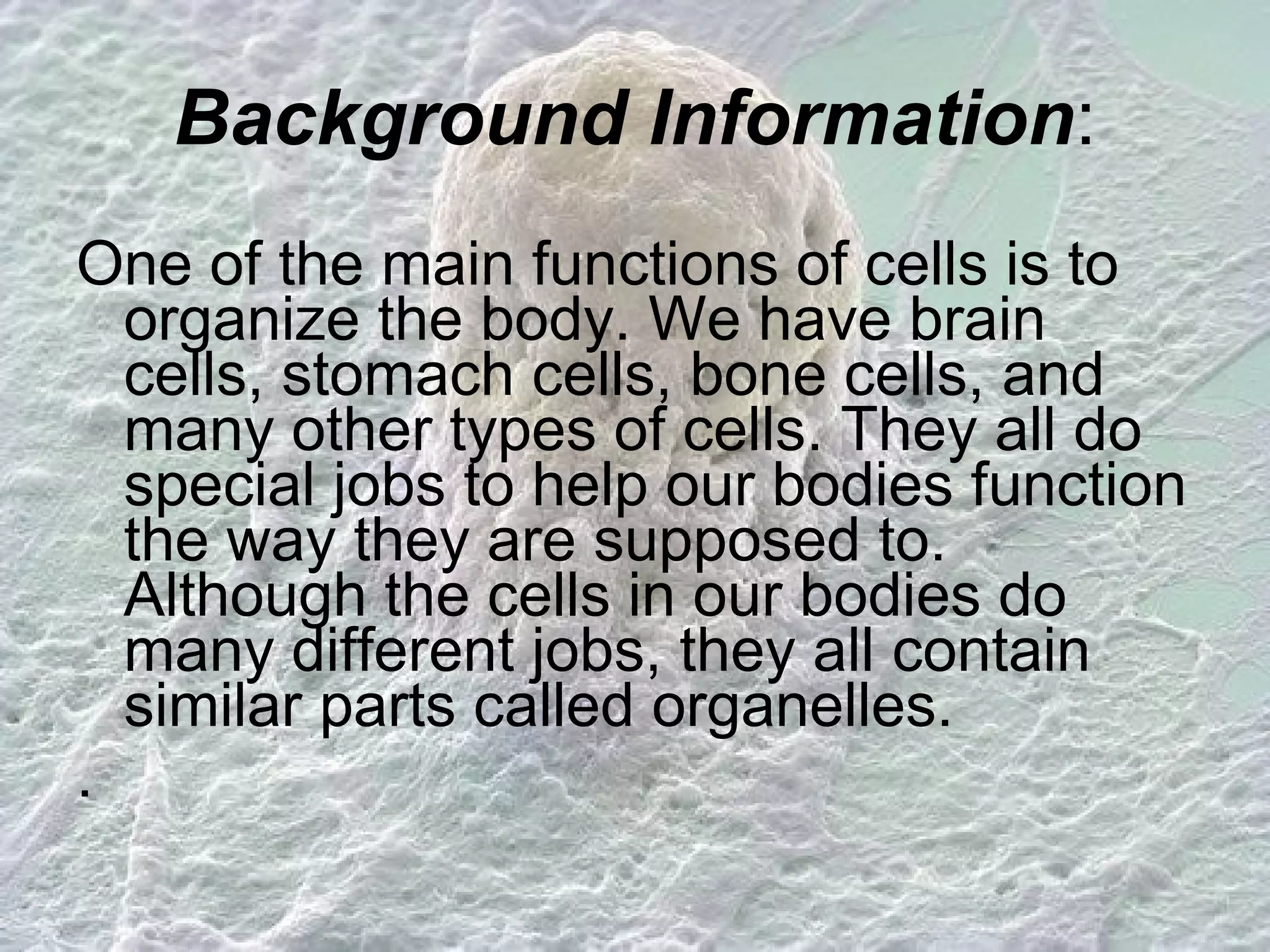 Cells 6th Grade | PPT