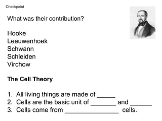 Cells-and-the-Cell-Theory, Gen.Bio 1 Stem 11 A | PDF