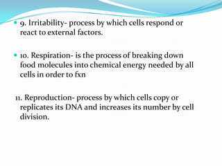 Cells. | PPT