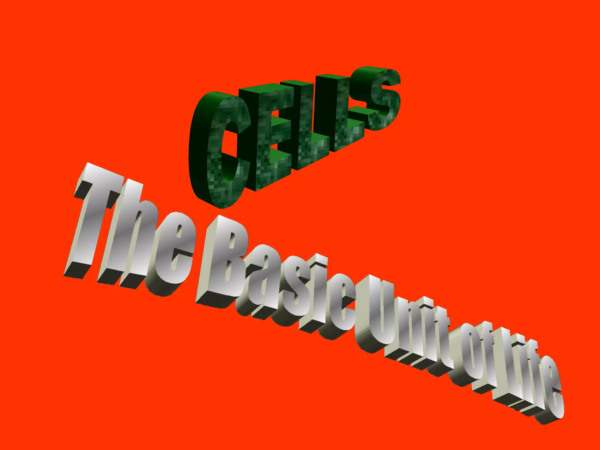 Cells the basic unit of life (science) | PPT