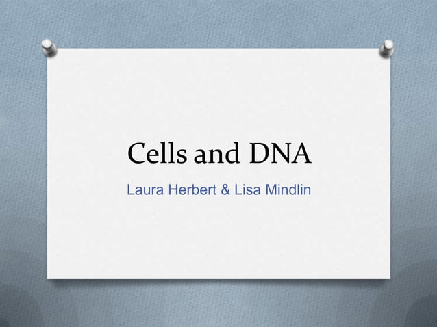 Cells and dna | PPT