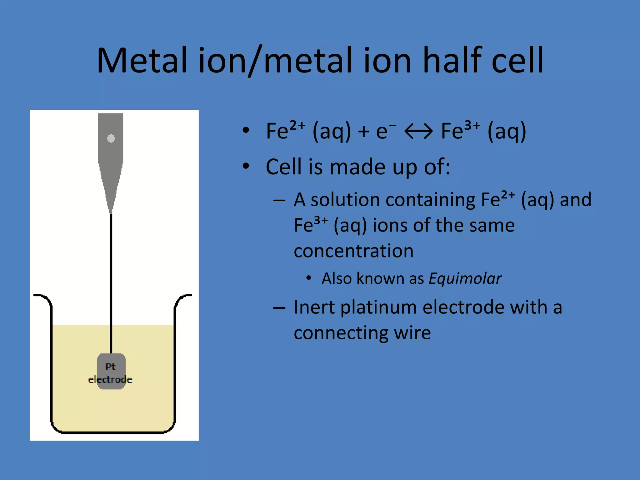 Cells and half cells | PPTX