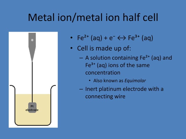 Cells and half cells | PPTX