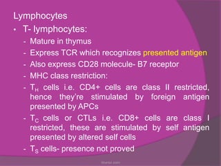Cells and organs of immune system | PPTX