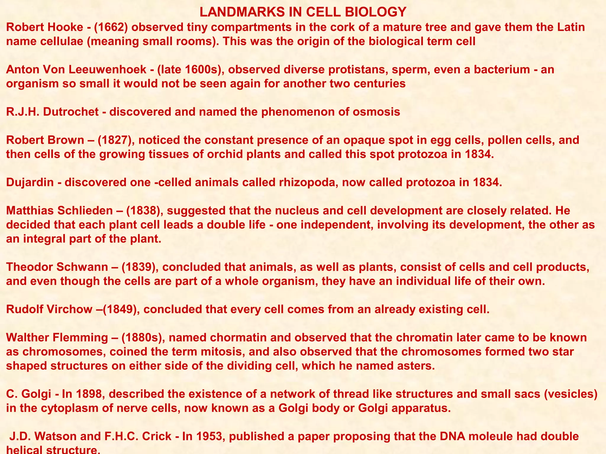 Cells as a unit of life | PPT