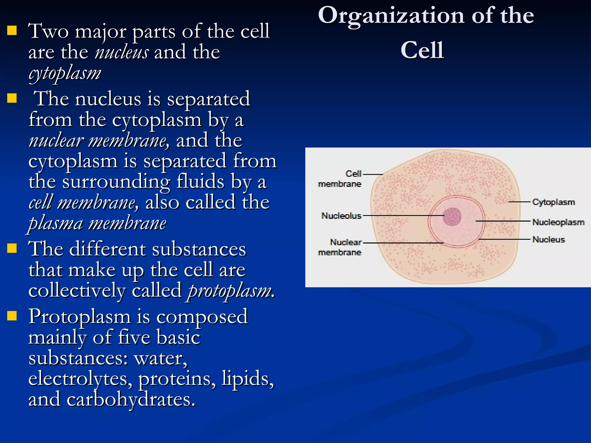 Cells as the living units of the body | PPT
