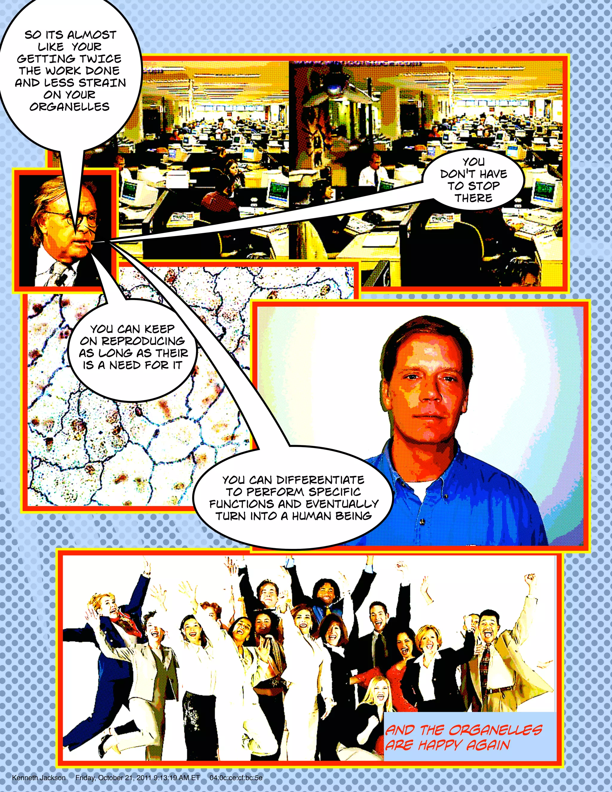 Cells comic life storyline 1 | PDF