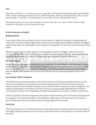 CELL SIGNAL - What Causes Poor Cellphone SIgnal.pdf