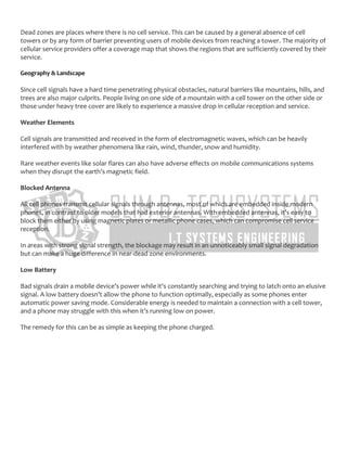 CELL SIGNAL - What Causes Poor Cellphone SIgnal.pdf