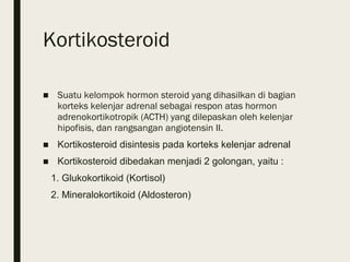 Cell signal dan kortikosteroid | PPT