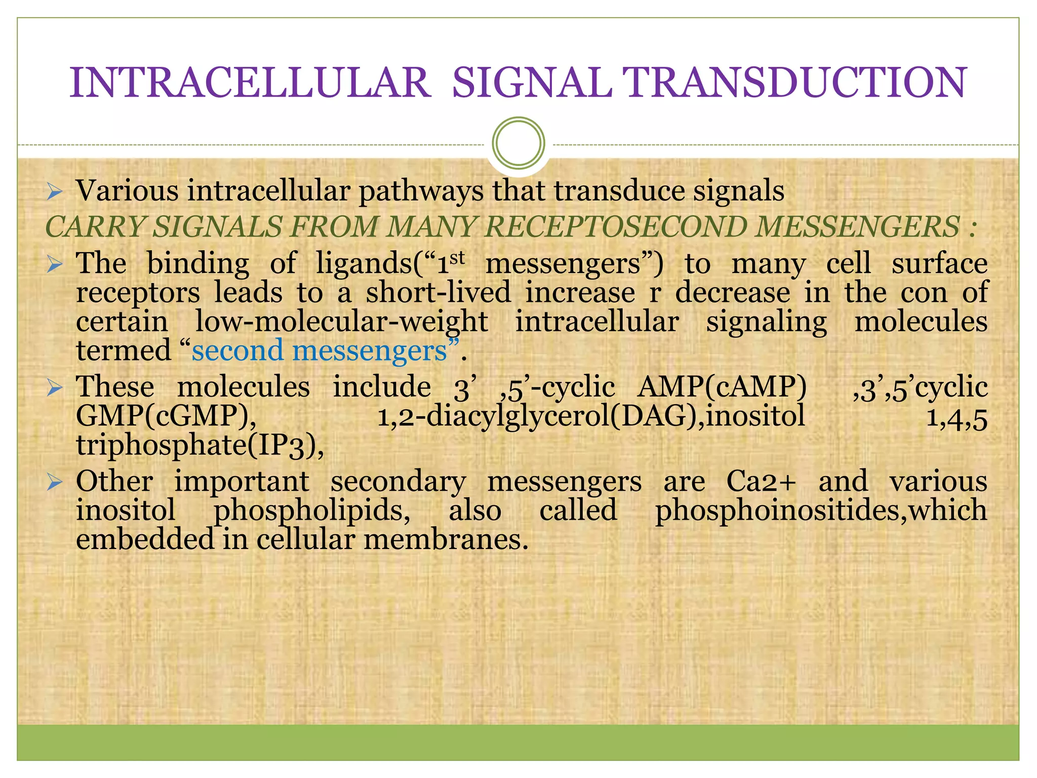 Cell signaling | PPTX
