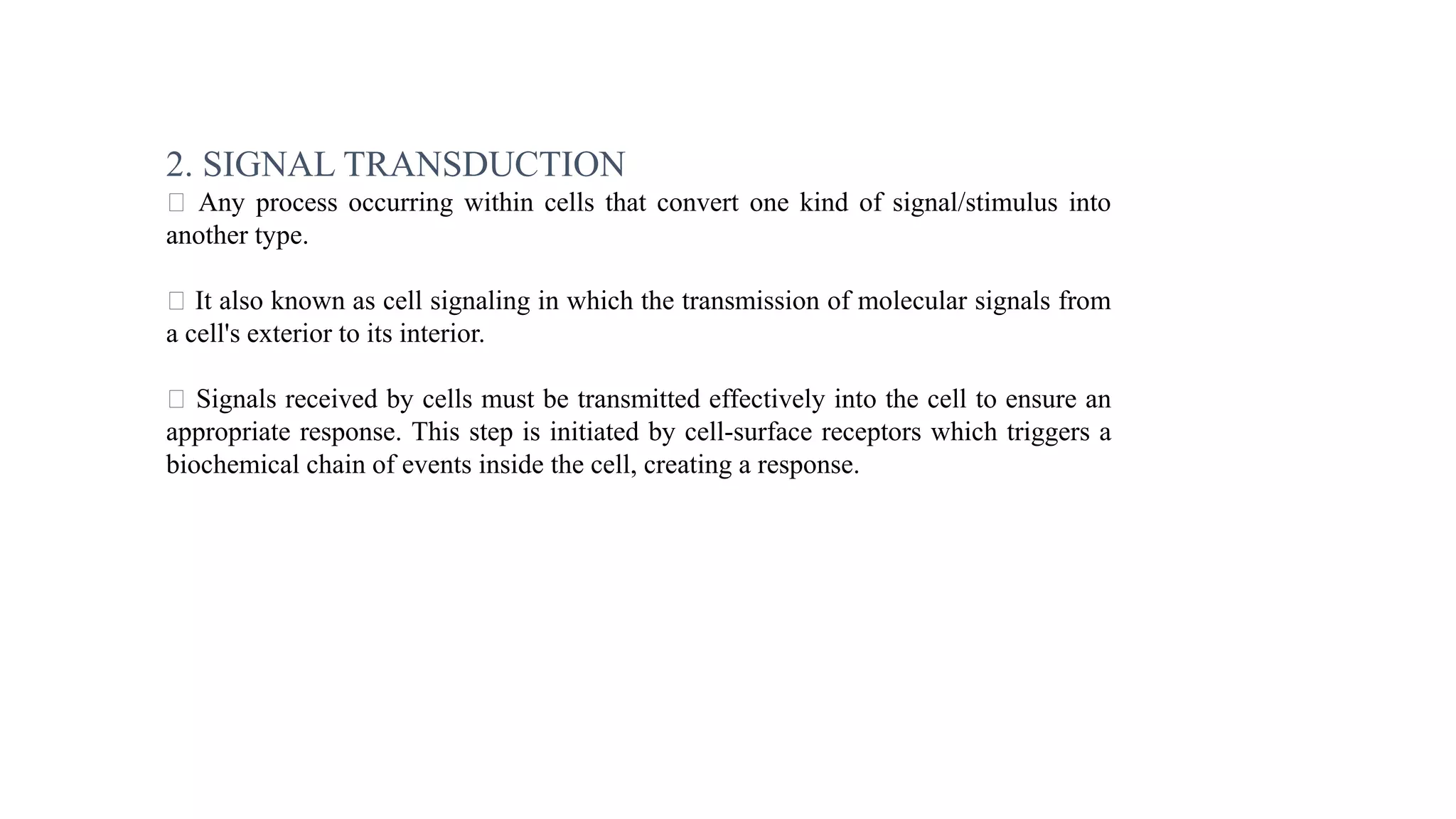 Cell signaling mechanism | PPTX