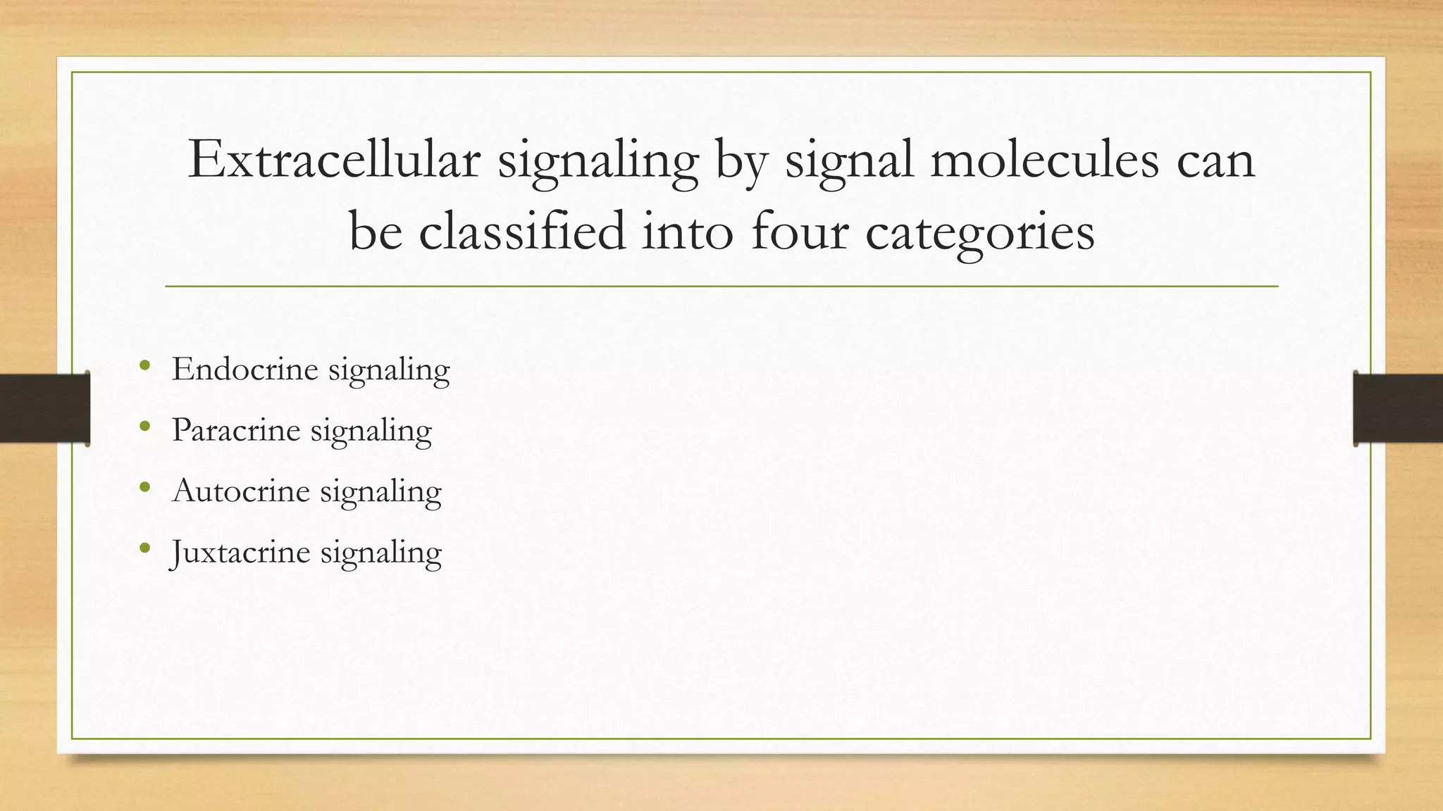 Cell signaling, cell biology | PPTX