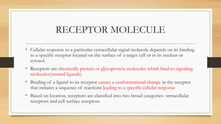 Cell signaling, cell biology | PPTX